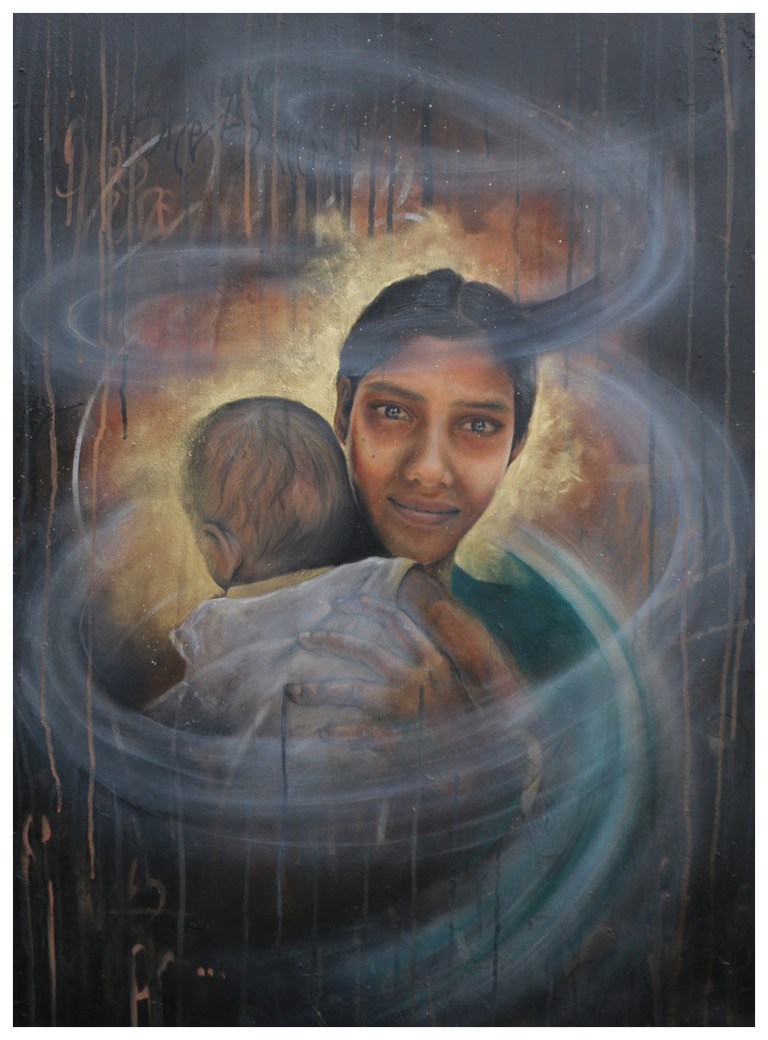 She’s mine – Using art as a means of spreading awareness & positivity.